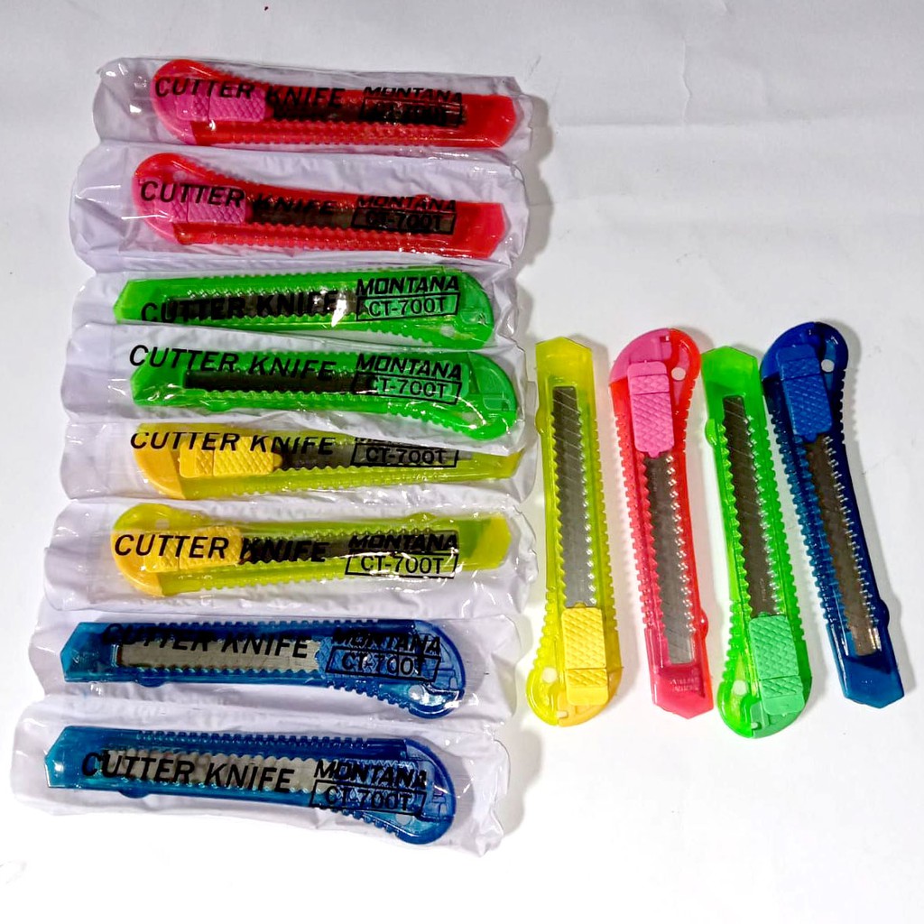 Jual CUTTER BESAR JENIA- CT-700T / J-500T(1 RENCENG ISI 12 PCS ...