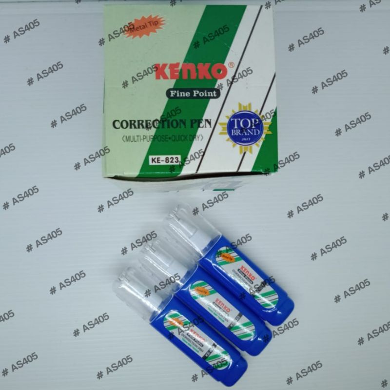 Jual Tip Ex Pen Besi Kenko Biru (1 pcs) | Shopee Indonesia