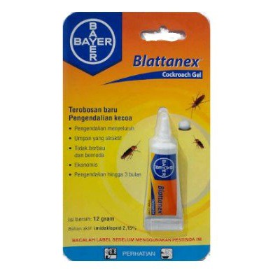 Jual Termurah!!! Blattanex gel obat racun pembasmi kecoa dari bayer ...