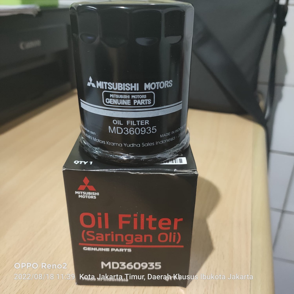 Jual Filter oli Mitsubishi Xpander Delica Outlander mirage ORIGINAL ...