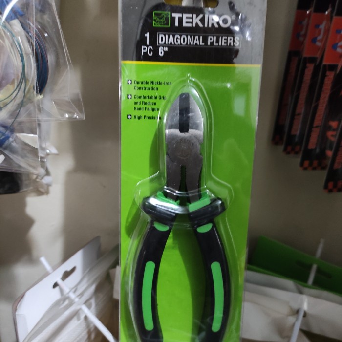 Jual tang potong Tekiro 6 inchi diagonal cutting tang knife Tekiro ...