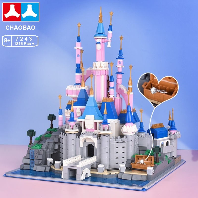 Jual Chaobao Bricks Disney Princess Castle / Chaobao 7243 | Shopee ...