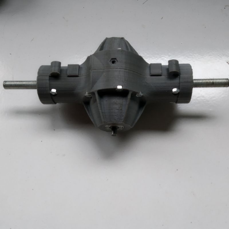 Jual Gardan Gear Gerinda Miniatur Truk Tronton 1/12 Double Gardan ...