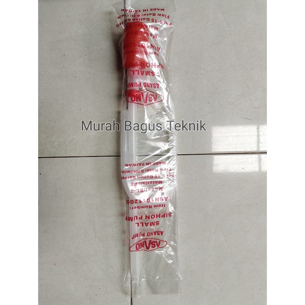 Jual POMPA TANGAN SEDOT AIR MINYAK BENSIN CAIRAN AQUARIUM GALON DIRIGEN ...