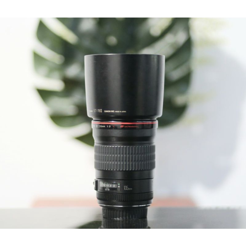 Jual LENSA FIX CANON 135MM F2 L MULUS | Shopee Indonesia