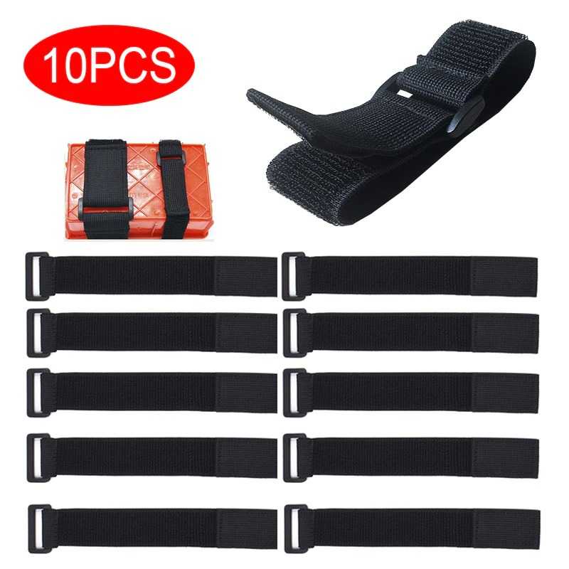 Jual Velcro Strap Cable Management 20 x 200 mm Nylon 10 PCS EMVB ...