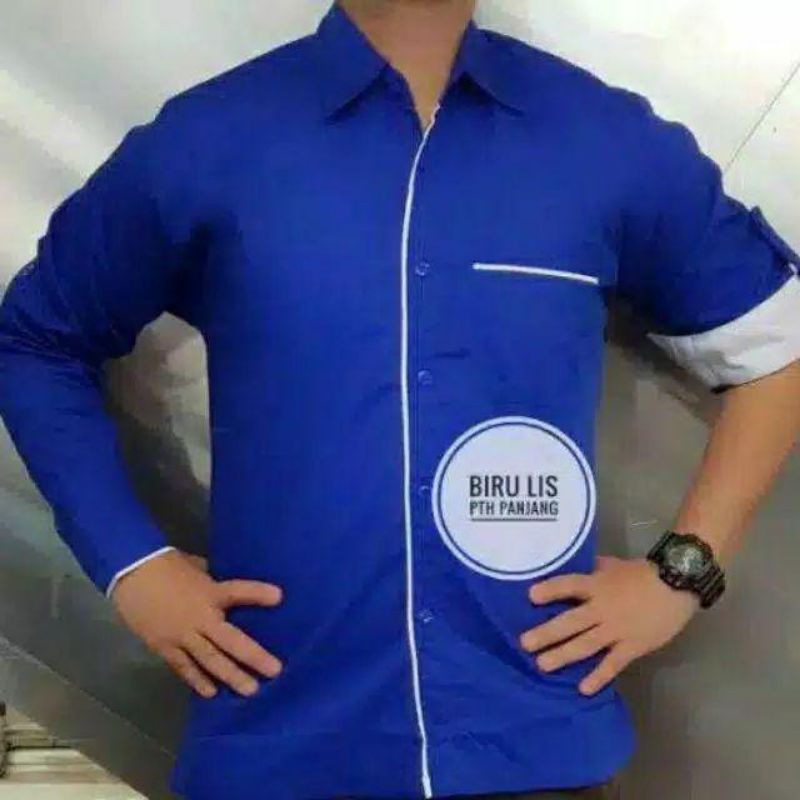 Jual kemeja komunitas/seragam komunitas/kemeja enzino/ kemeja kerja ...