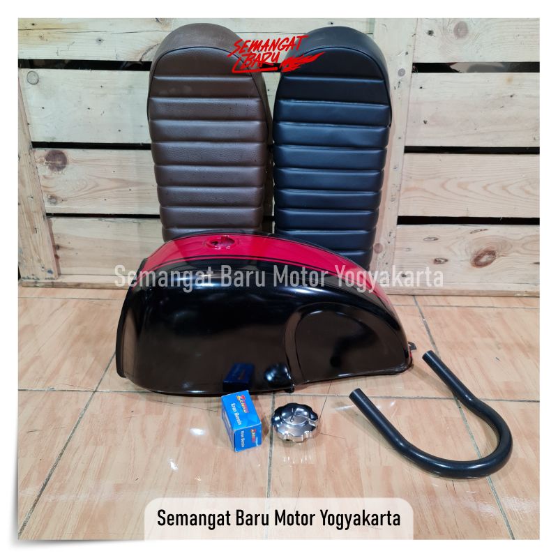 Jual TANGKI CAFERACER PLIS JOK CUSTOM JUMBO Megapro Primus TIGER ...