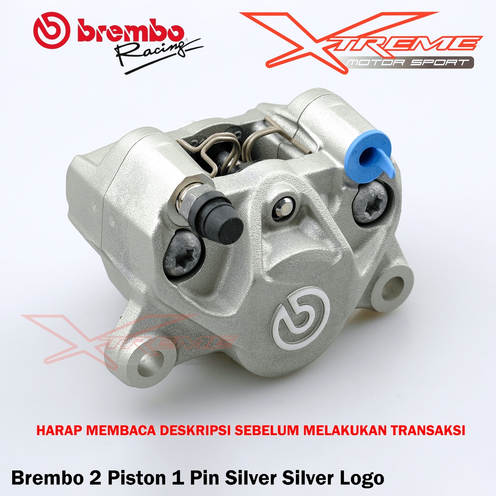 Jual Kaliper Brembo 2 Piston 1 Pin 2P1P Universal Original Brembo Italy | Shopee Indonesia