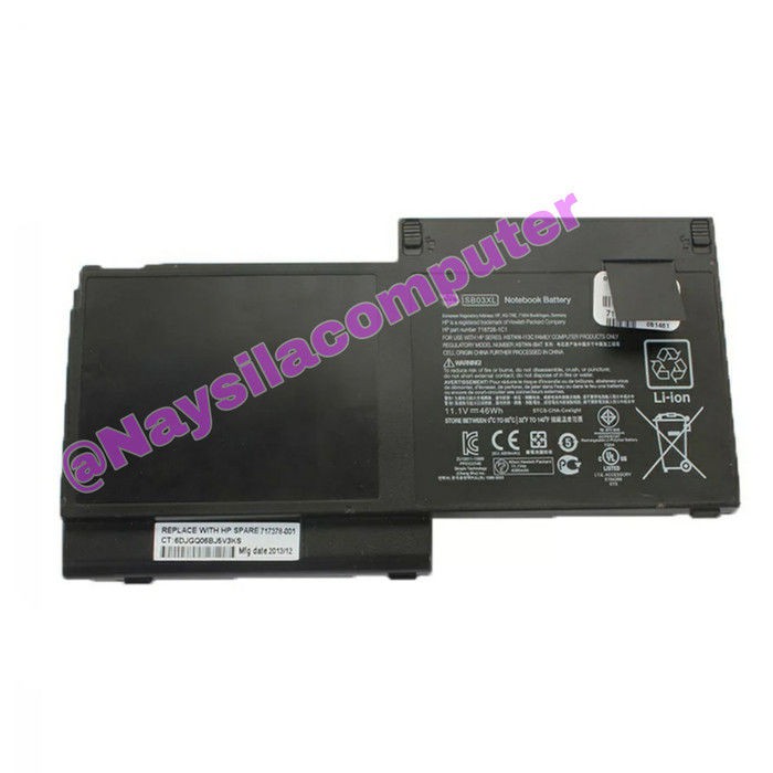 Jual Baterai HP elitebook 820 G1 , 820 G2 , 725 G2 725 G2 G3 SB03 ...