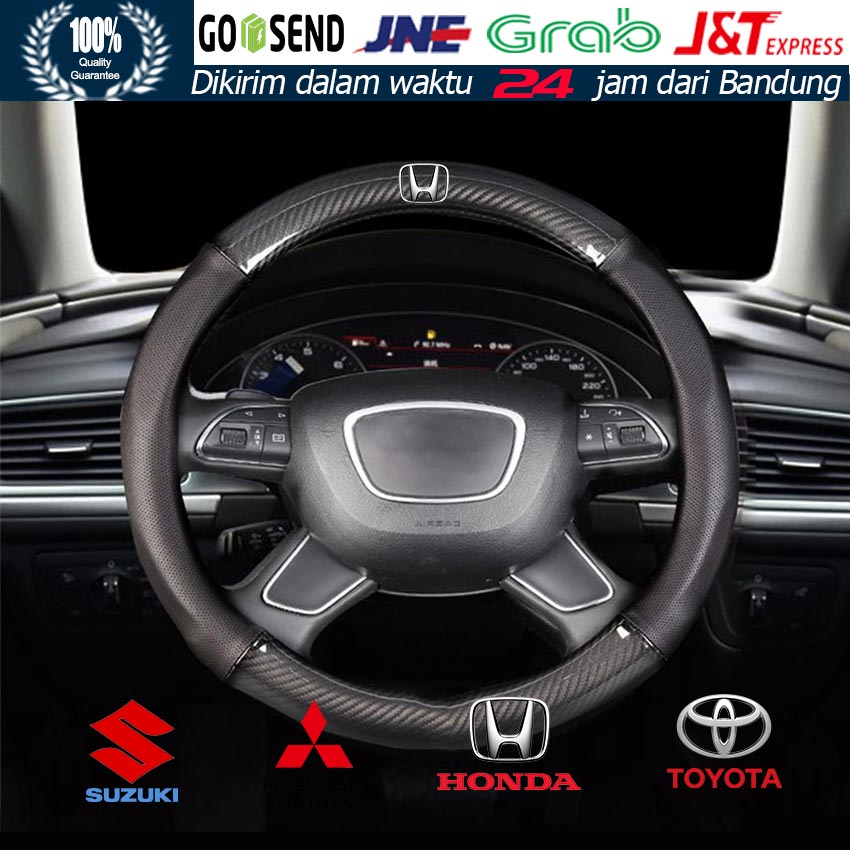 Jual Sarung Cover Stir Mobil Carbon Sport Kulit Gentleman Design ...