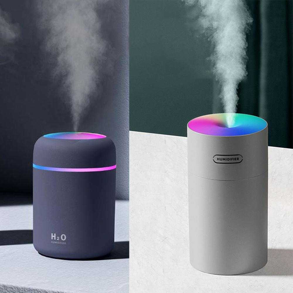 Jual Air Humidifier Mobil Aromatherapy Oil Diffuser LED 270ml DQ108 ...