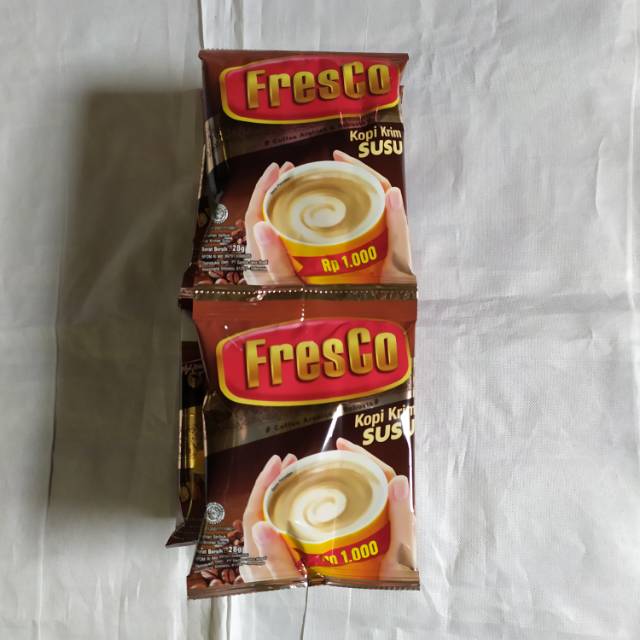 Jual [BELI BANYAK LEBIH HEMAT] KAPAL API FRESCO KOPI KRIM SUSU 27g (1 ...