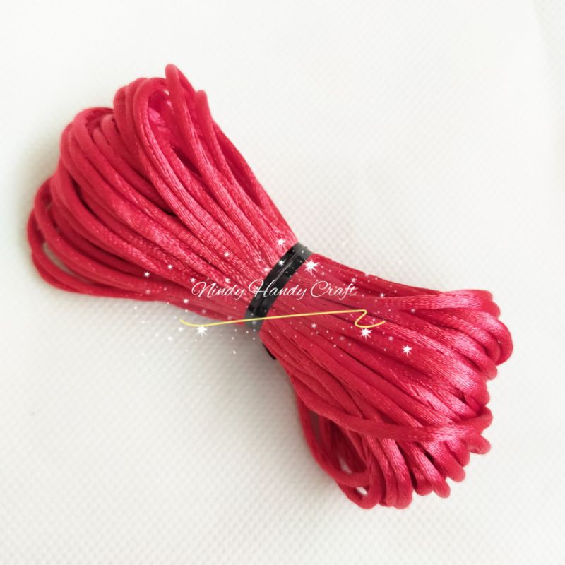 Jual 10m Tali Satin 2mm - Tali Cina Cut - Tali Satin China Cut 2mm ...