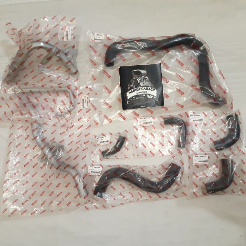 Jual Selang dan Pipa Radiator Avanza Xenia 1300cc Manual 1 Set 2004 ...