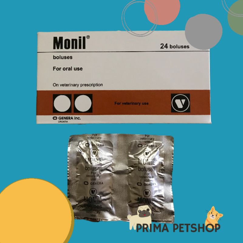 Jual MONIL OBAT CACING HEWAN 1 BOLUS | Shopee Indonesia