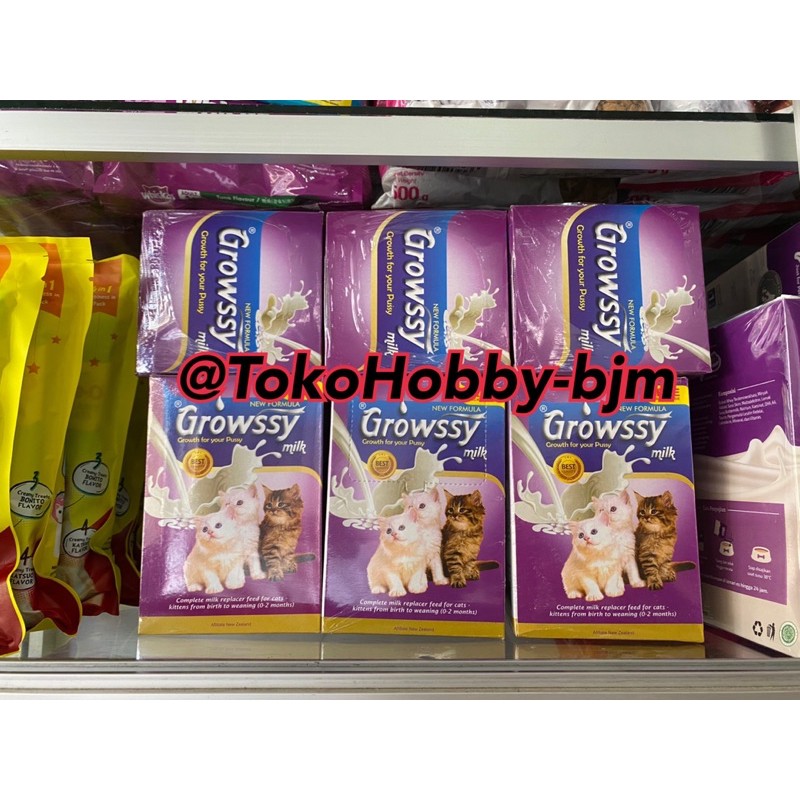 Jual Growssy susu kucing 1 BOX - Sucu kucing growssy / susu anak kucing ...