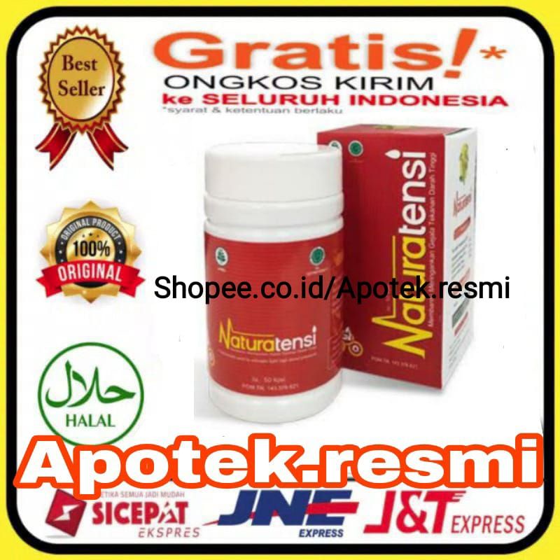 Jual Obat Naturatensi Asli Original Darah Tinggi Suplemen Herbal ...