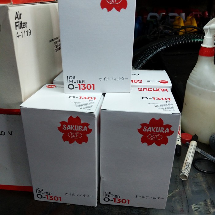 Jual FILTER OLI HINO RANGER SAKURA O1301 15607-1040 | Shopee Indonesia