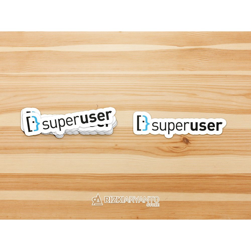 Jual Sticker - Stiker Logo Superuser untuk PC Laptop HP dll | Shopee ...