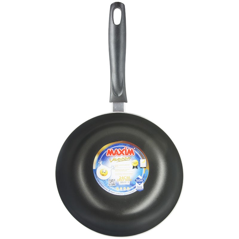 Jual Maxim VAL24WOK Valentino Deep Wok Teflon 24 cm | Shopee Indonesia