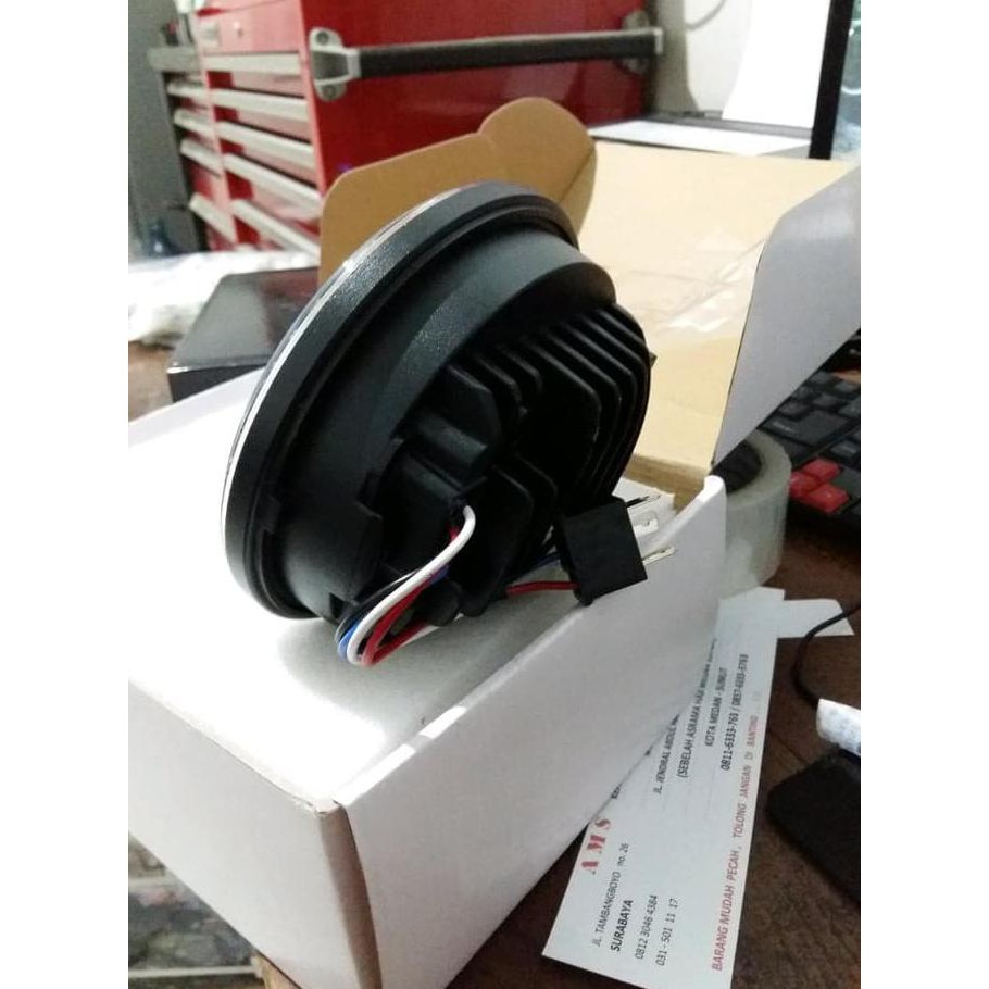 Jual Head Lamp Daymaker. Lampu Utama Led Harley Dan Semua Sepeda Motor ...