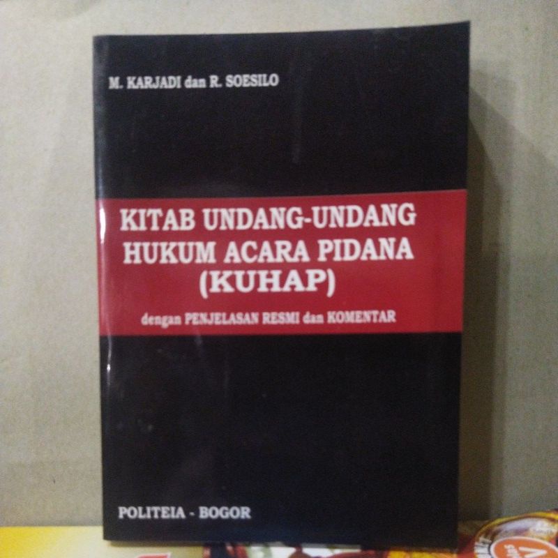 Jual KITAB UNDANG-UNDANG HUKUM ACARA PIDANA (KUHAP) | Shopee Indonesia