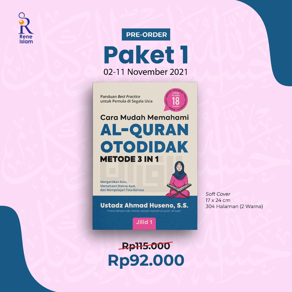 Jual Turos Pustaka - Kitab Islam Cara Mudah Memahami Al Quran Otodidak ...