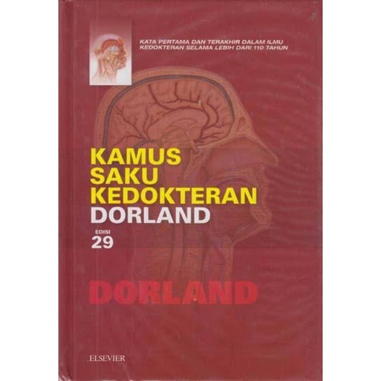 Jual Buku Kamus Saku Kedokteran Dorland Edisi 29 ORIGINAL | Shopee ...