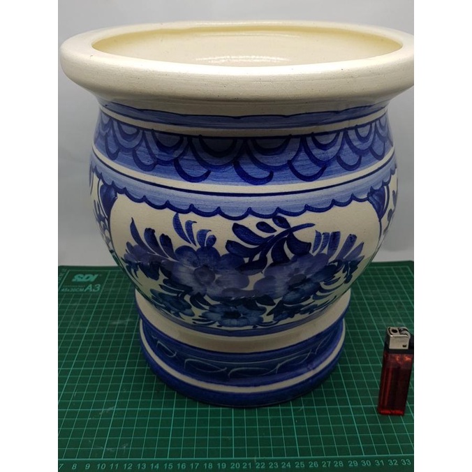 Jual Pot / Vas Bunga Guci Keramik Ukuran Medium | Shopee Indonesia