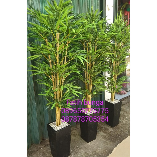 Jual pohon bambu plastik/pohon hias/bunga plastik | Shopee Indonesia