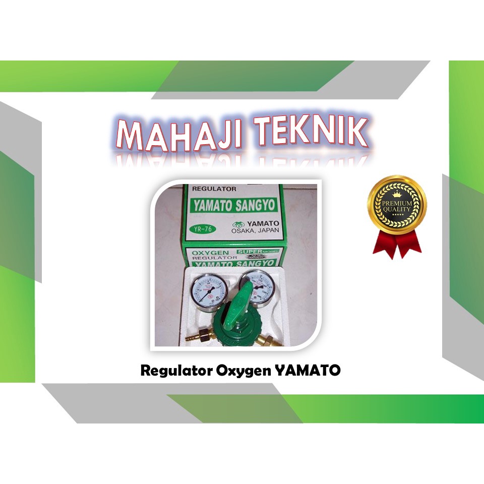 Jual Oxygen Regulator YR-71 Yamato Sangyo / Regulator Oksigen Tabung Las Murah Berkualitas ...