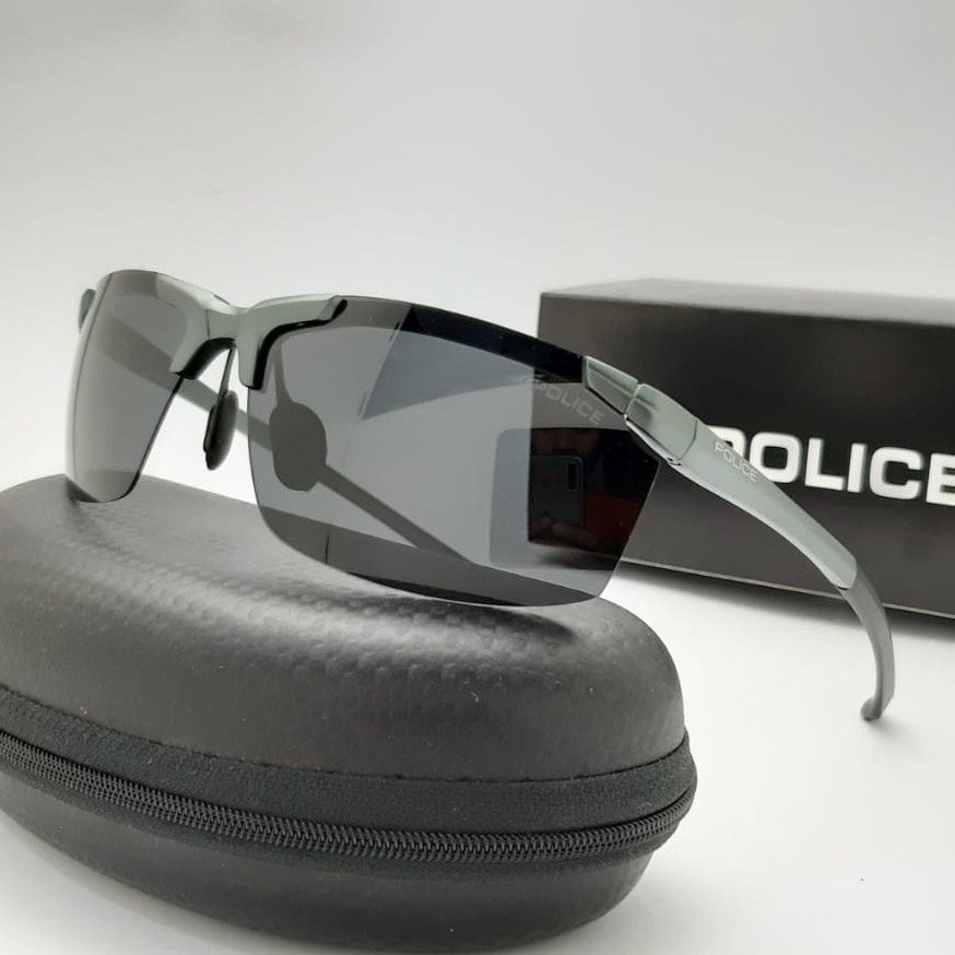 Jual TERMURAH KACAMATA HITAM PRIA POLICE P1930 LENSA POLARIZED FULLSET | Shopee Indonesia