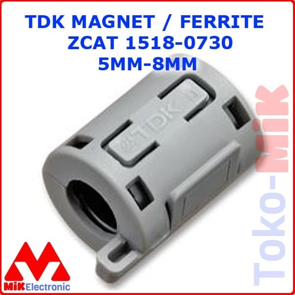 Jual TDK MAGNET / FERRITE ZCAT 1518-0730 (5MM - 8M) PENGHEMAT BBM ...