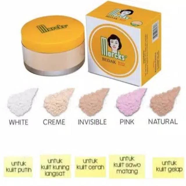Jual Marcks Bedak Tabur Active beauty powder 20gr Original Produk by ...