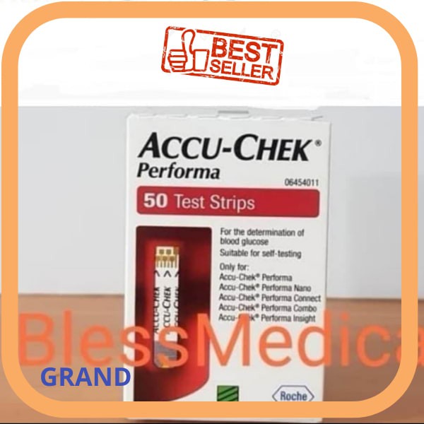 Jual Accu Chek Performa Strip Gula Darah Accu Check | Shopee Indonesia