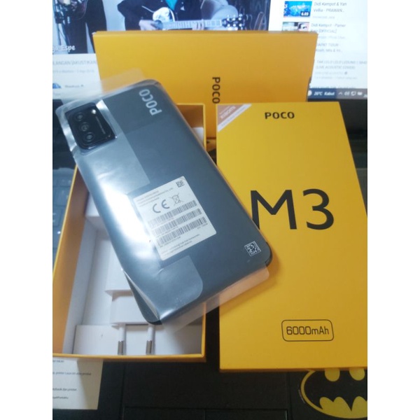 Jual Poco M3 RAM 4GB/64GB RAM 6GB/128GB SECOND FULLSET ORIGINAL ...