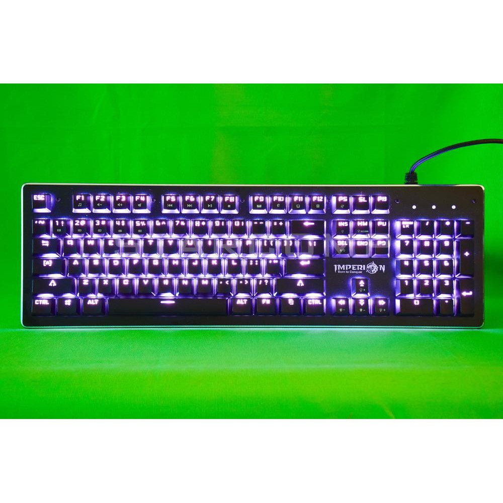 Jual Keyboard Gaming Mechanical Imperion Mech 10 Full Size RGB | Shopee ...