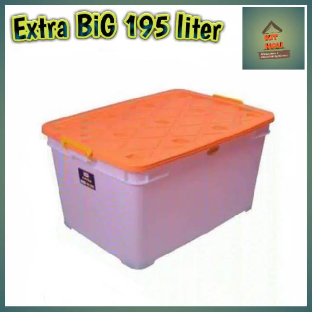 Jual BOX CONTAINER SHINPO 195 LITER / STORAGE BOX / KOTAK PENYIMPANAN ...