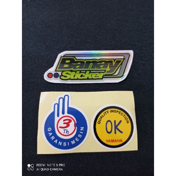 Jual STICKER GARANSI OK YAMAHA | Shopee Indonesia