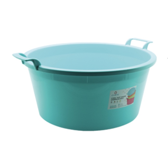 Jual Baskom / Ember bulat anti pecah TUFF 24 Liter 3251 Claris | Shopee ...