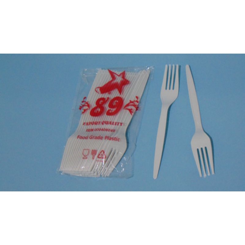 Jual Garpu makan putih susu / garpu panjang isi 25pcs | Shopee Indonesia