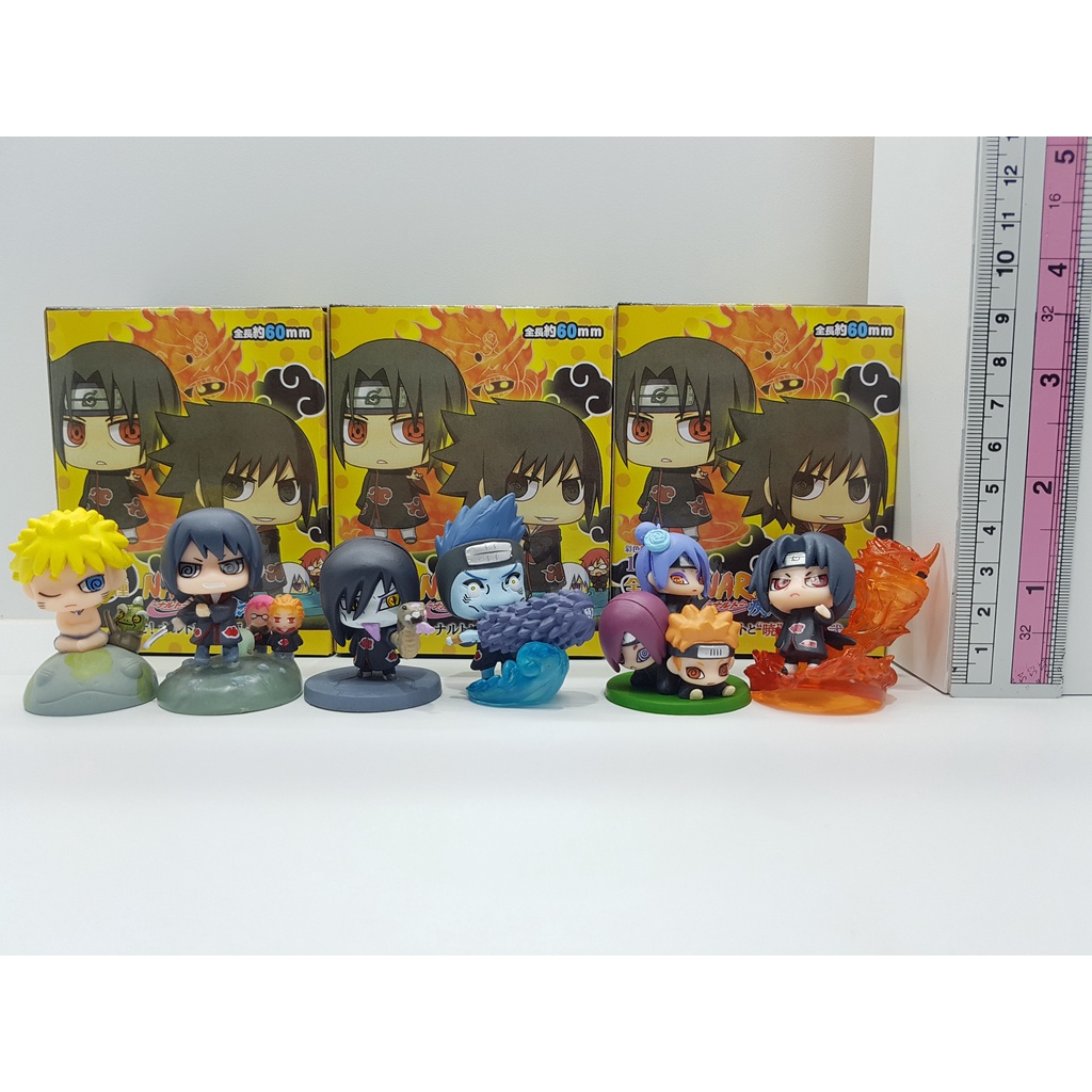 Jual Naruto Chibi Box Coil Eye WCF Petit Chara Land Sasuke Itachi Model ...