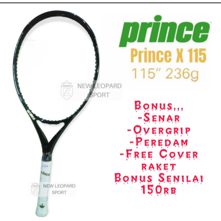 Jual Raket tenis prince x 115 | Shopee Indonesia
