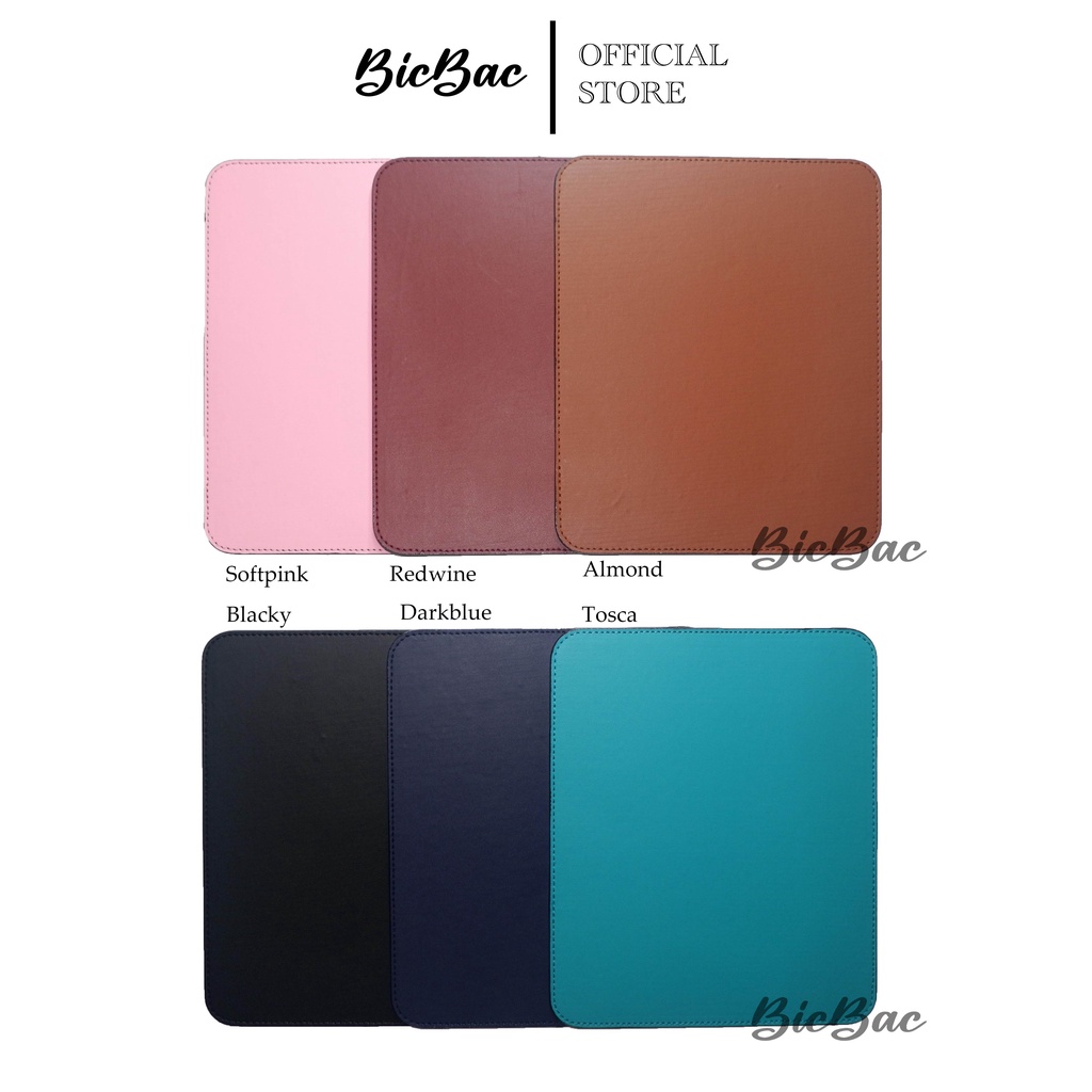 Jual BICBAC MOUSEPAD BASIC LEATHER KULIT TEMPAT ALAS MOUSE ANTI SLIP ...