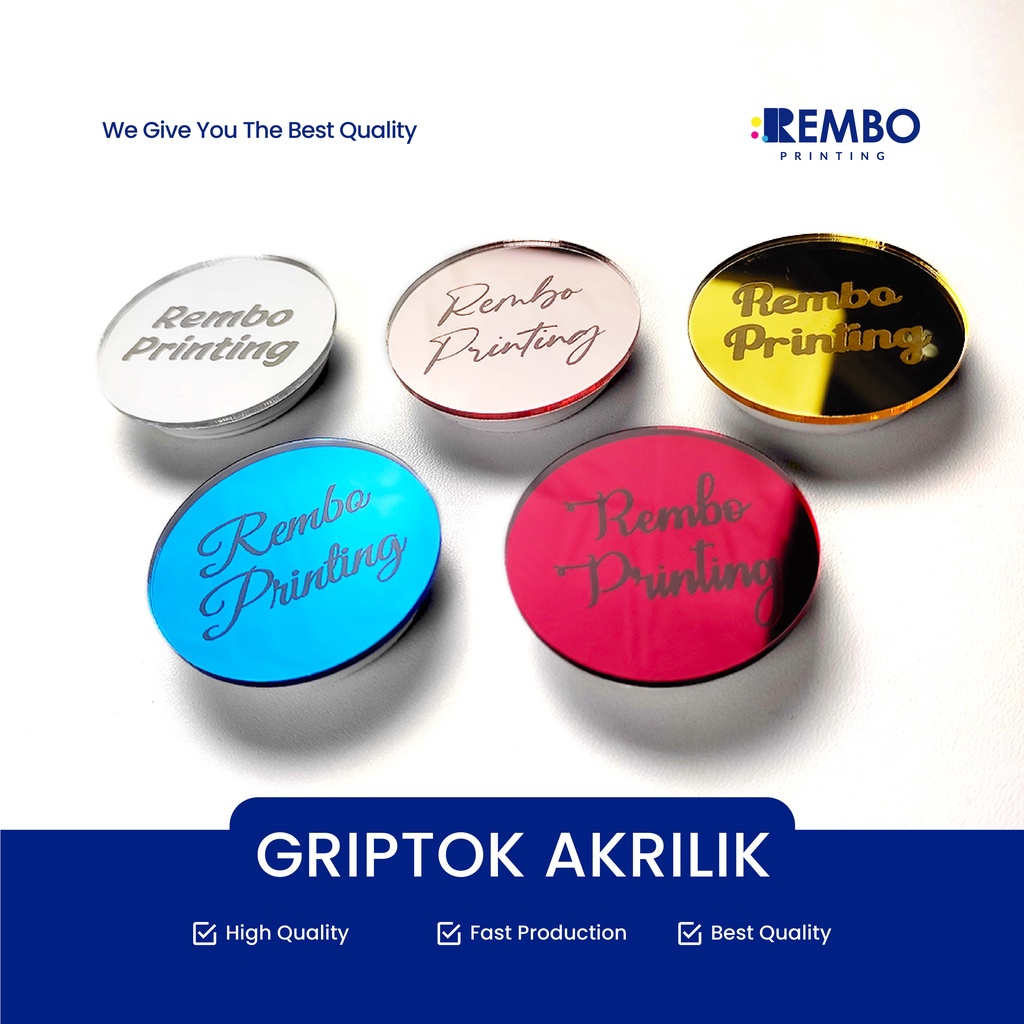 Jual POPSOCKET CUSTOM AKRILIK PHONE GRIP PHONE HOLDER GRIPTOK GOLD ...