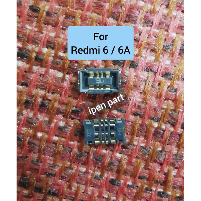 Jual Konektor Baterai Redmi 6 6A Original Xiaomi Connector Batere ...