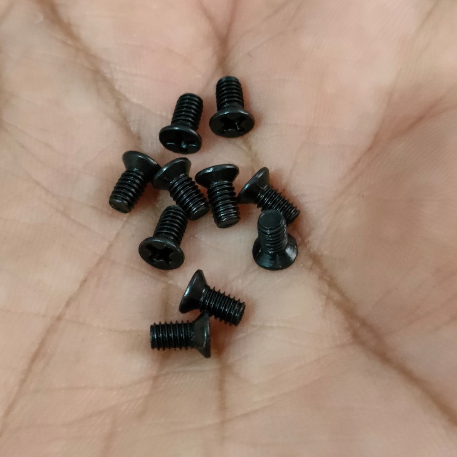 Jual Baut M2,5 mm untuk rivet base hotwheels - 5 mm chrome | Shopee ...