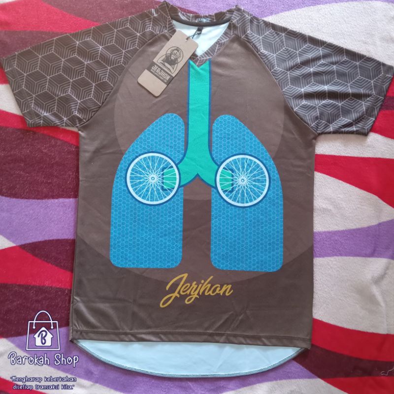 Jual Jersey Sepeda Brand Jersey Jhony JERJHON Size L ( Baru ) | Shopee ...