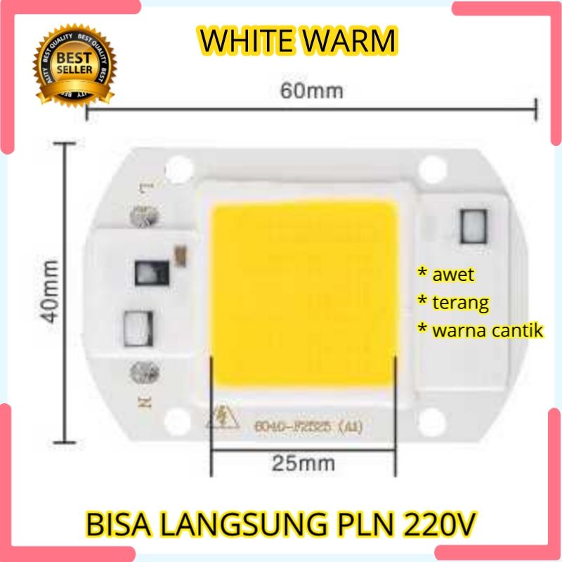 Jual CHIP LAMPU COB LED Floodlight Spotlight 220V LAMPU LED COB LAMPU ...